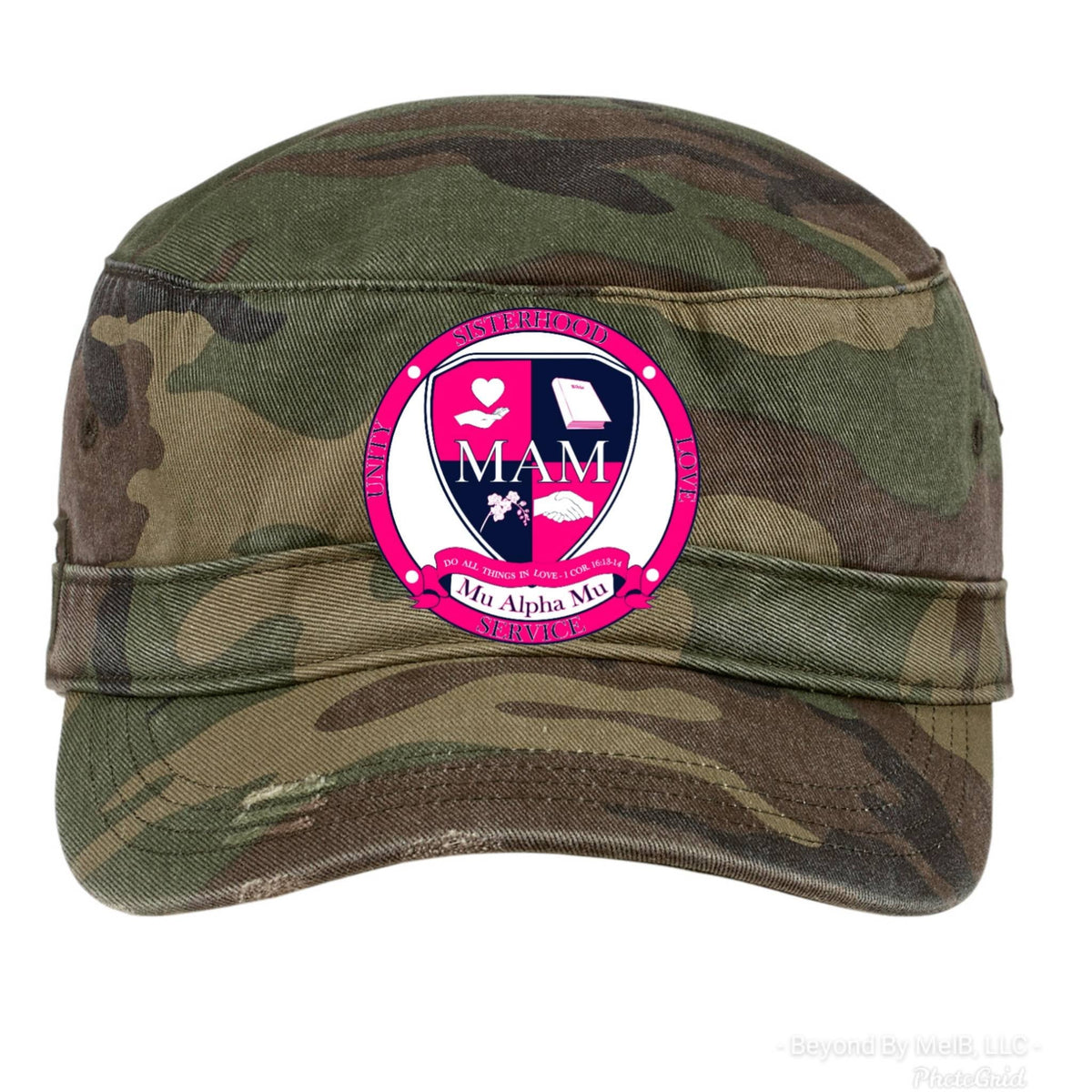 Mu Alpha Mu camo hat – Beyond By MelB LLC